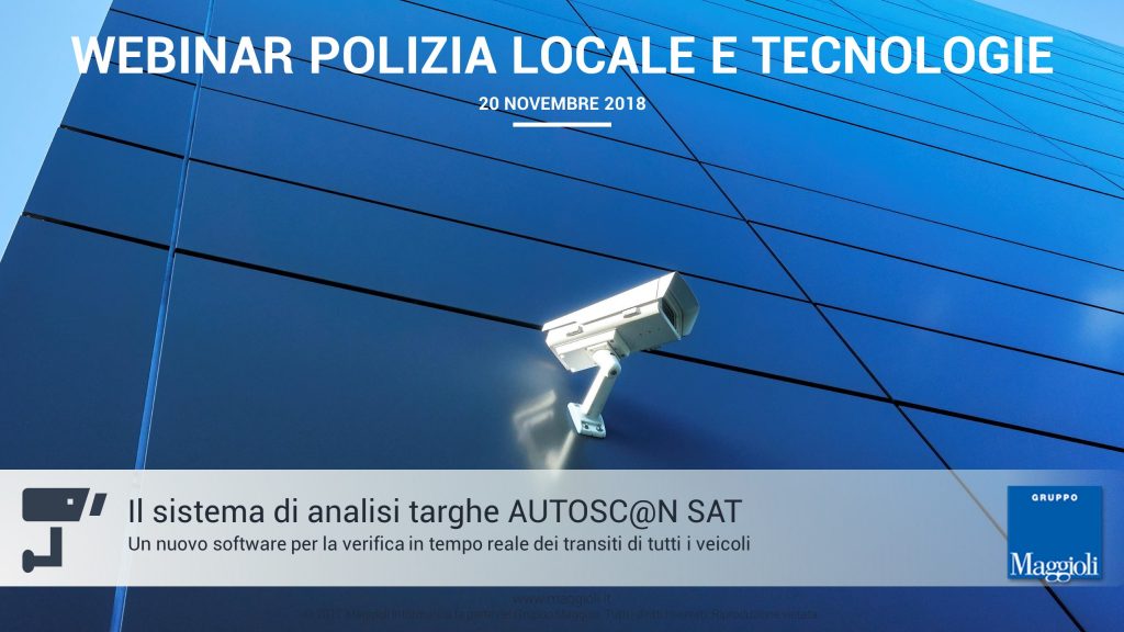 Il sistema di analisi targhe AUTOSC@N SAT – Assistenza Clienti Maggioli